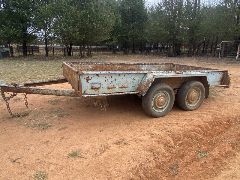 Lot 46 - Tandem trailer | AuctionsPlus