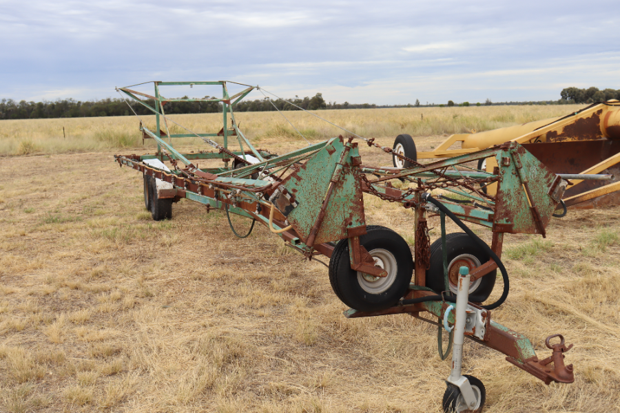 Lot 18 - 80' Bongeen Sprayer Trailer | AuctionsPlus