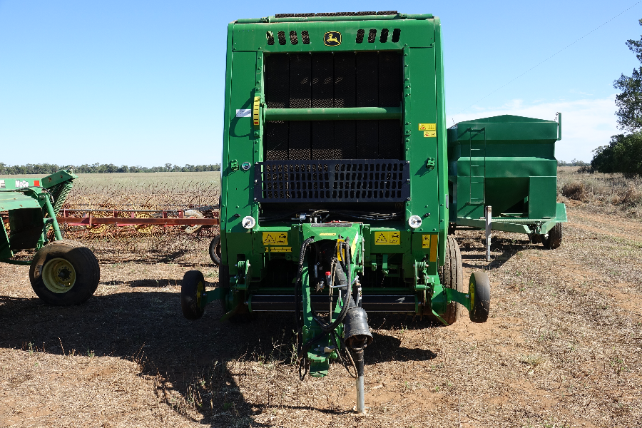 Lot 9 - John Deere 460M Silage Special 2020 model | AuctionsPlus