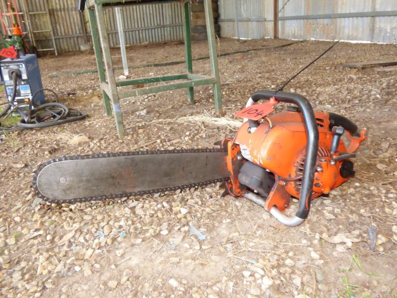 Lot 104 - Dolmar chainsaw, purchased new in 1962 going order | AuctionsPlus