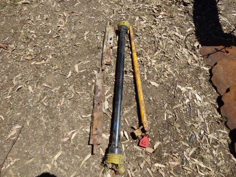 Lot 66 - PTO shafts and draw bars | AuctionsPlus