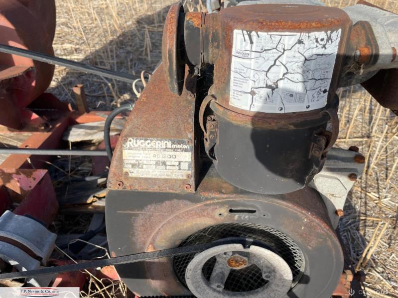 Lot 100 - Ruggerini diesel motor and pump | AuctionsPlus