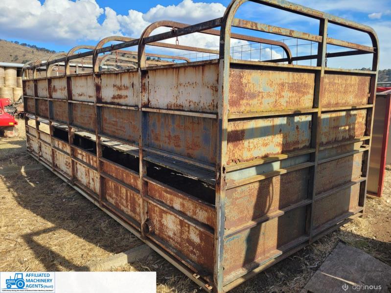 Lot 148 - 2x1 Cattle Crate (21'4' x 8'1') | AuctionsPlus
