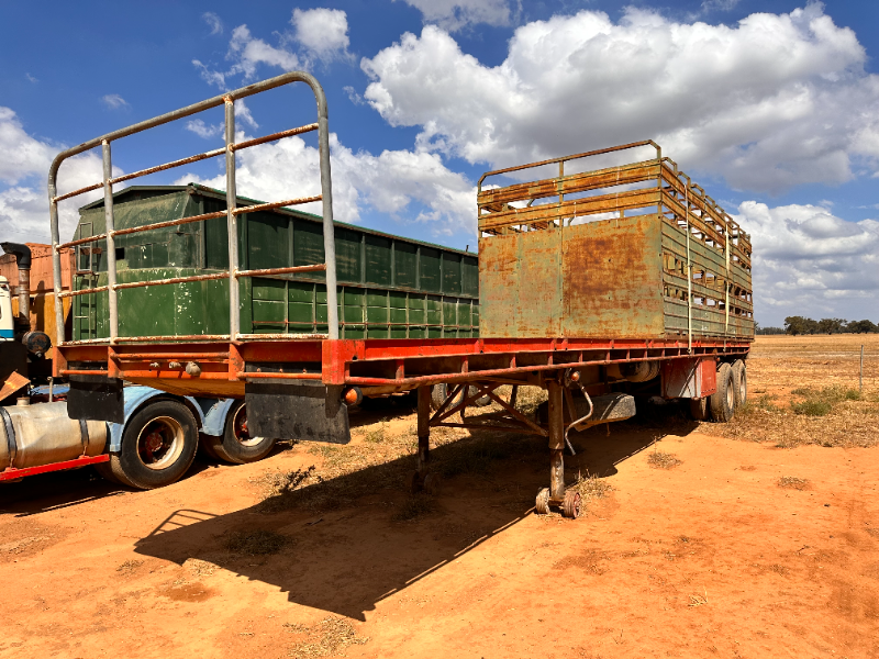 Lot 23 - 1971 40' Steel Flat Top | AuctionsPlus