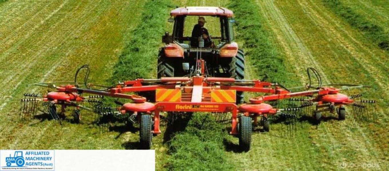 Lot 50 - Fiorini Super Big 1000 Hay Rake | AuctionsPlus