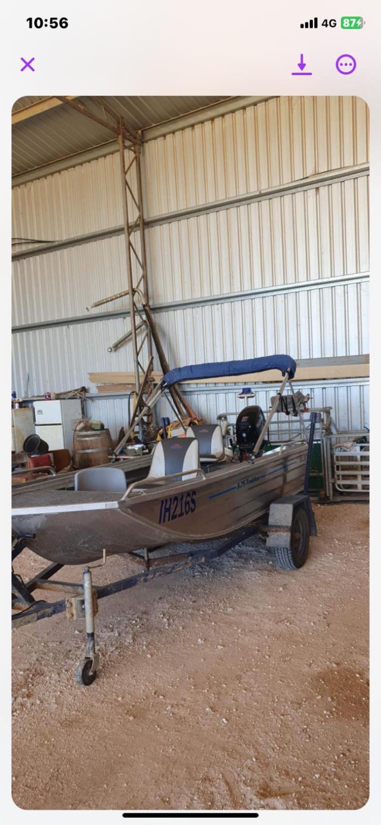 Lot 84 - bluefin tinny 375 | AuctionsPlus