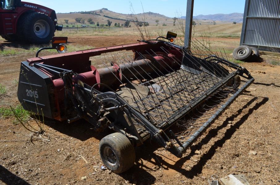 Lot 13 - Case 2015 Canola Front | AuctionsPlus
