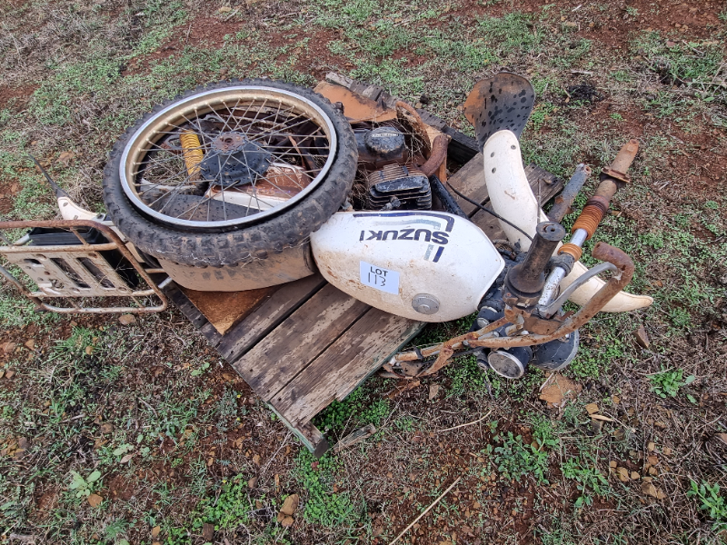 Lot 113 - Suzuki TF125 Ag Bike | AuctionsPlus