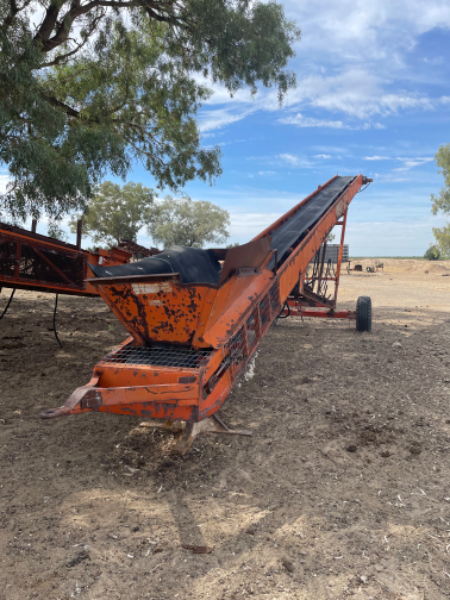 Lot 108 - FINLAY CONVAYER/STACKER | AuctionsPlus