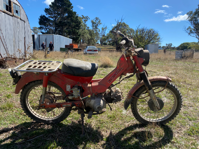 Lot 141 - HONDA TRAIL 90 ' POSTIE' MOTORCYCLE | AuctionsPlus