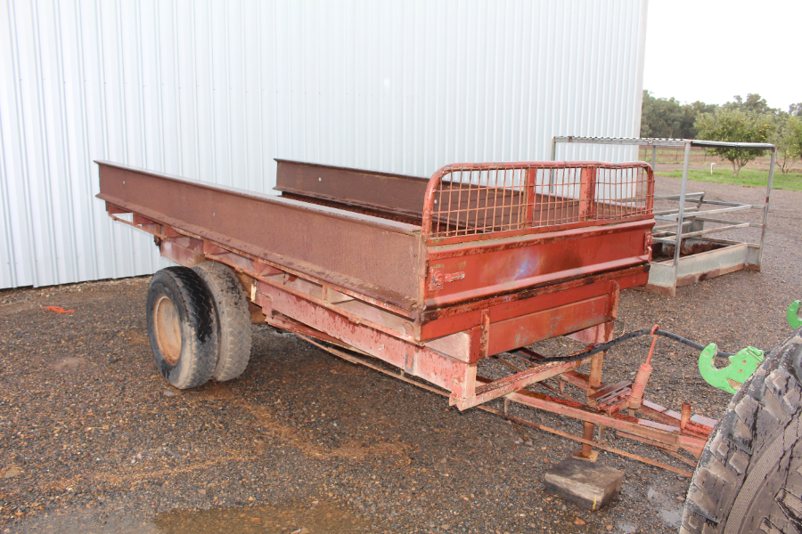 Lot 34 - Farm Tipper Trailer | AuctionsPlus