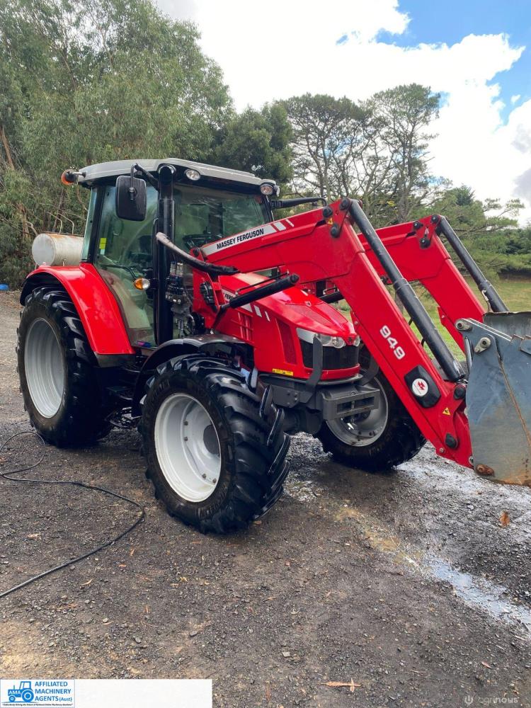 Lot 1 - 2017 MF-5610 Tractor with MF-949 FEL | AuctionsPlus
