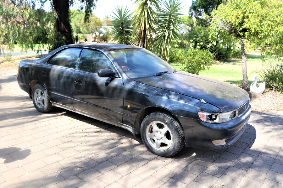 Lot 21 - 1993 Toyota Chaser CDT LX90 sedan, EFI turbo diesel motor ...