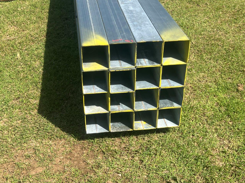 Lot 51 - 16 X LENGTHS OF 100 X 100 RHS | AuctionsPlus