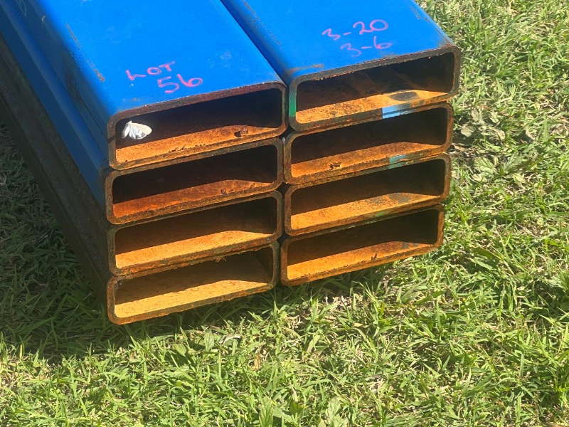 Lot 56 - 8 X LENGTHS OF 150 X 50 RHS | AuctionsPlus