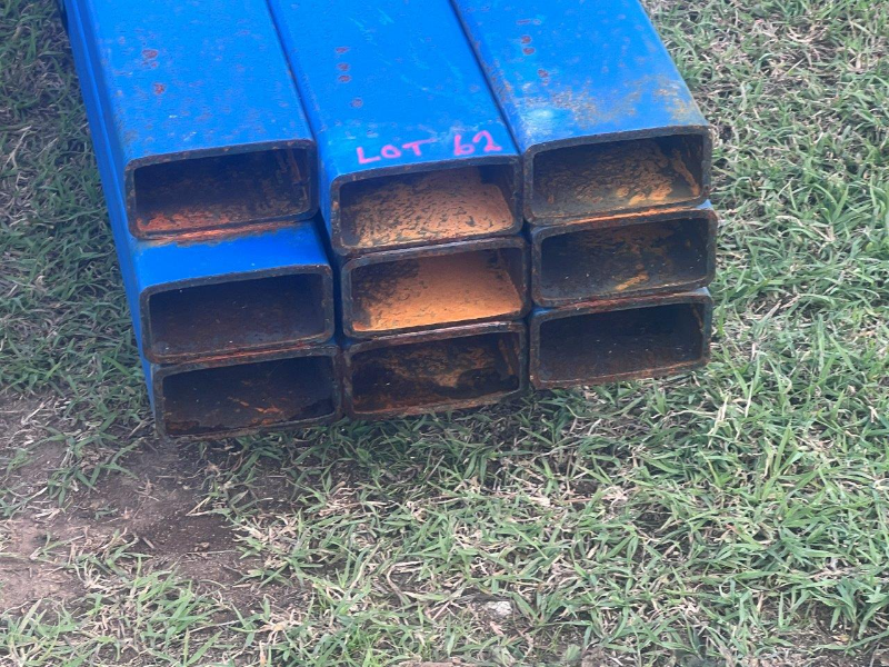 Lot 62 - 9 X LENGTHS OF 100 X 50 RHS | AuctionsPlus