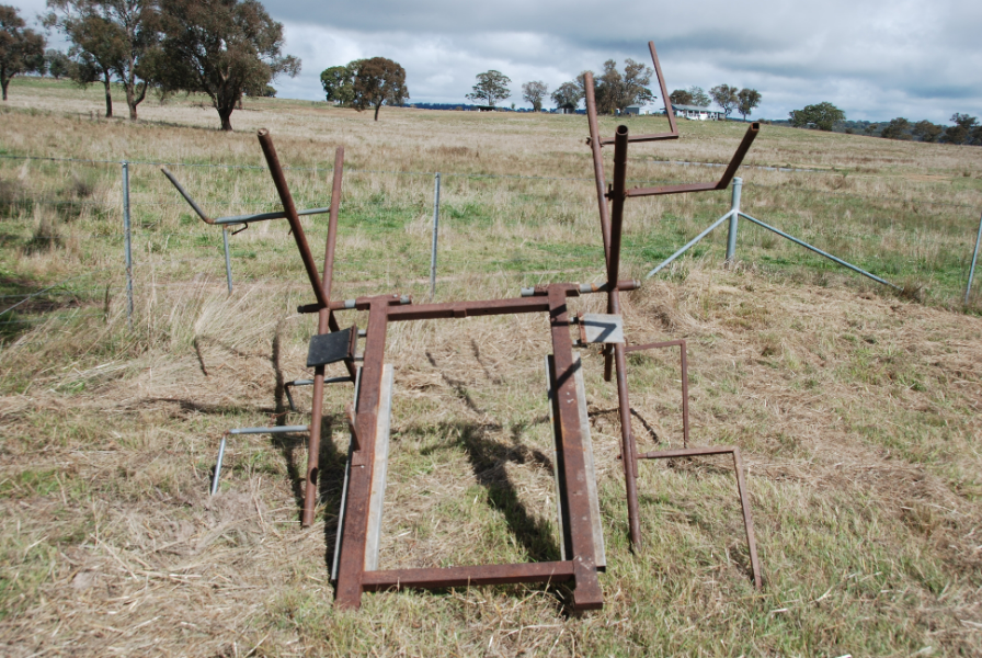 Lot 41 - Poly pipe spinner - home made | AuctionsPlus