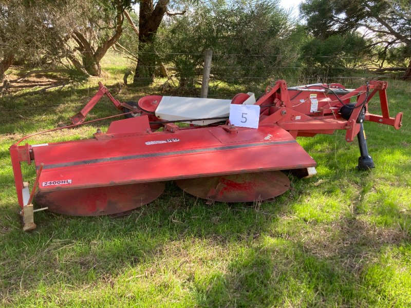 Lot 5 - Reese Agri Twin Drum Mower | AuctionsPlus
