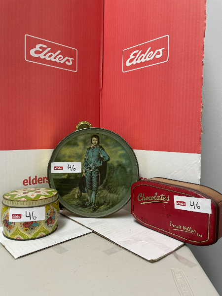 Lot 46 - 3 collectors tins | AuctionsPlus