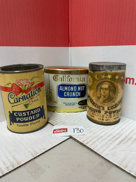 Lot 130 - small vintage food packages | AuctionsPlus