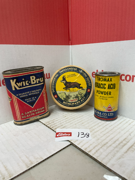 Lot 138 - small vintage food packages | AuctionsPlus