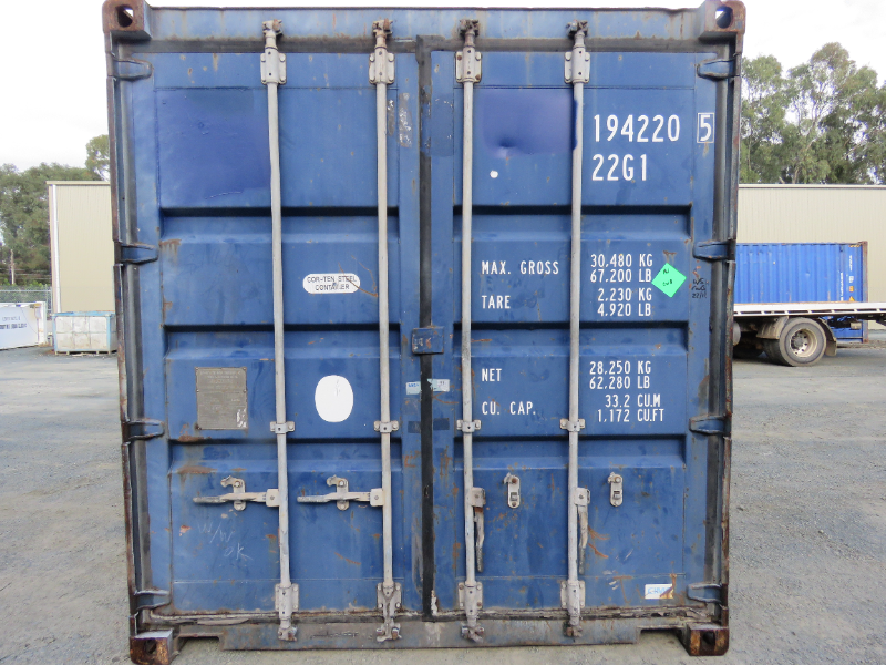 LOT 9 C - 20 FT CONTAINER - WEATHER & VERMIN PROOF | AuctionsPlus
