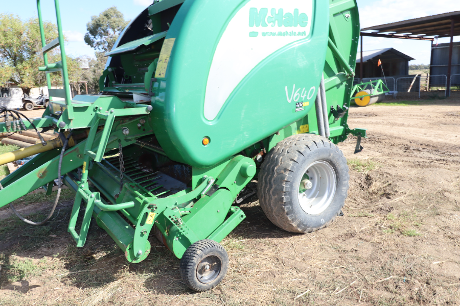 Lot 67 - McHale V640 Round Baler | AuctionsPlus