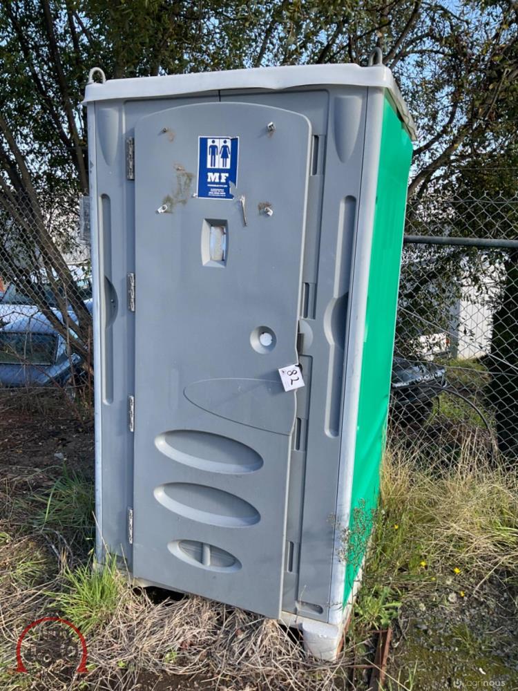 Lot 82 - Builders onsite toilet | AuctionsPlus