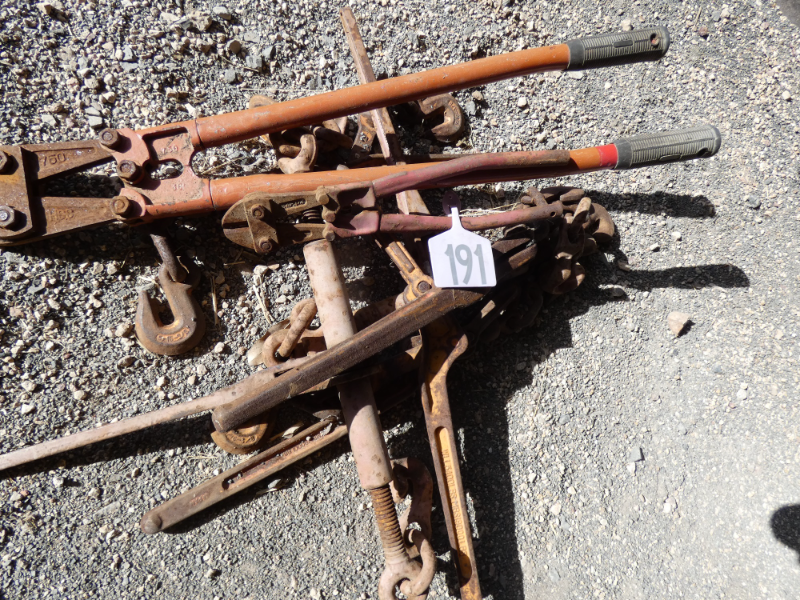 Lot 191 - Load Locks & Bolt Cutters | AuctionsPlus