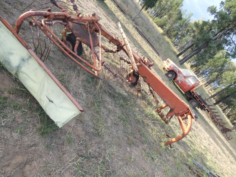 Lot 343 - Old Hay Rake 3pl | AuctionsPlus