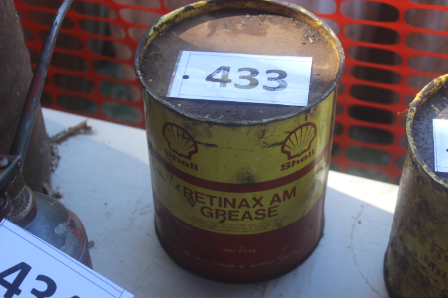 Lot 433 - Shell Tin 2.5kg | AuctionsPlus