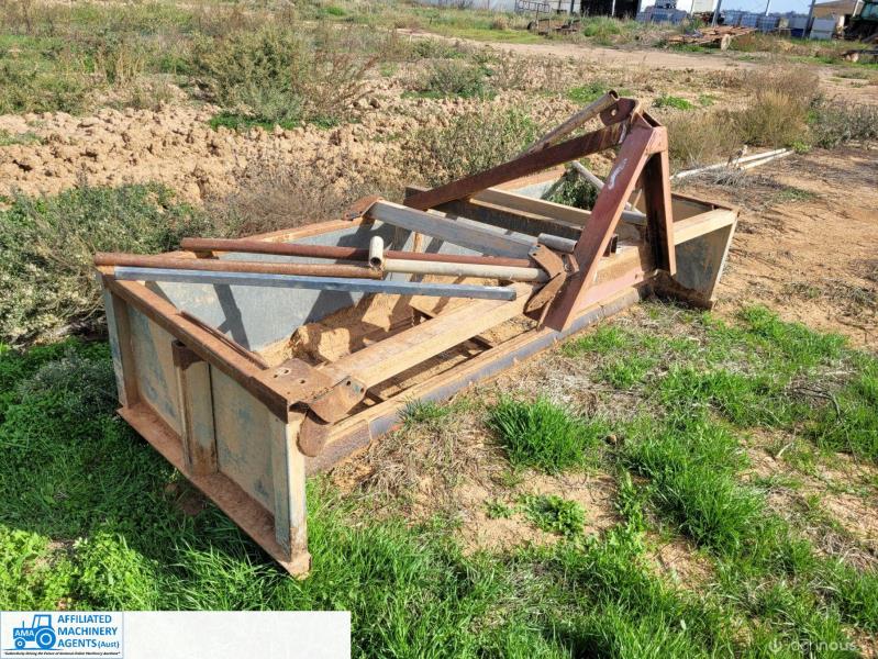 Lot 41 - Solid Homemade 3pl Land Grader (Approx 8ft) | AuctionsPlus