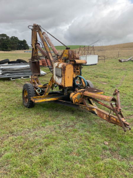 Lot 33 - Cranvel backhoe | AuctionsPlus