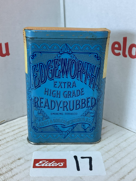 Lot 17 - Edgeworth Tobacco Tin unopened | AuctionsPlus
