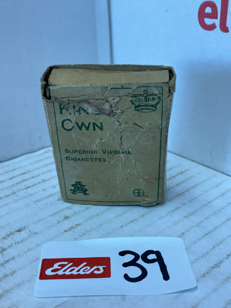 Lot 39 - Kings Own Superior Virginia Cigarettes (empty) | AuctionsPlus