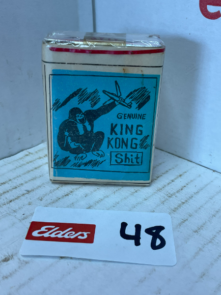 Lot 48 - Genuine King Kong Shit Cigarettes - unopened | AuctionsPlus