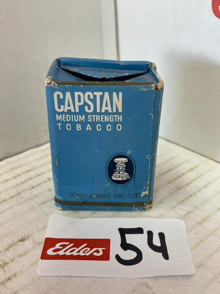 Lot 54 - Capstan Tobacco Box - full | AuctionsPlus