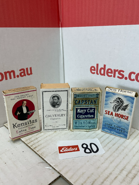 Lot 80 - Kensitas cigarettes, Calvery, Capstan Navy Cut & Sea Horse ...