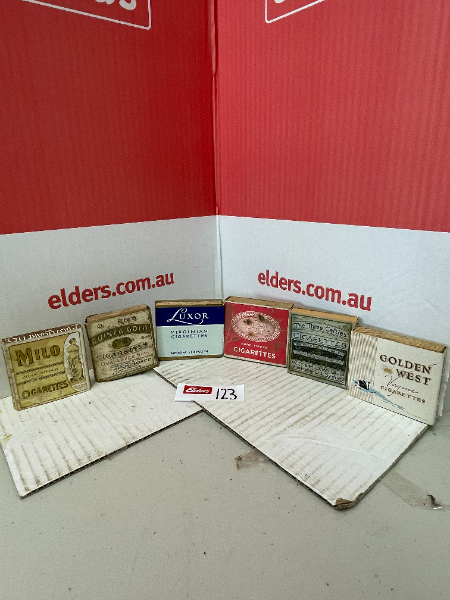 Lot 123 - 5x Assorted Cigarette Boxes | AuctionsPlus