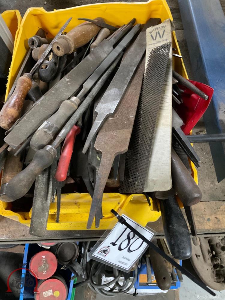 Lot 180 - Assorted files and rasps | AuctionsPlus
