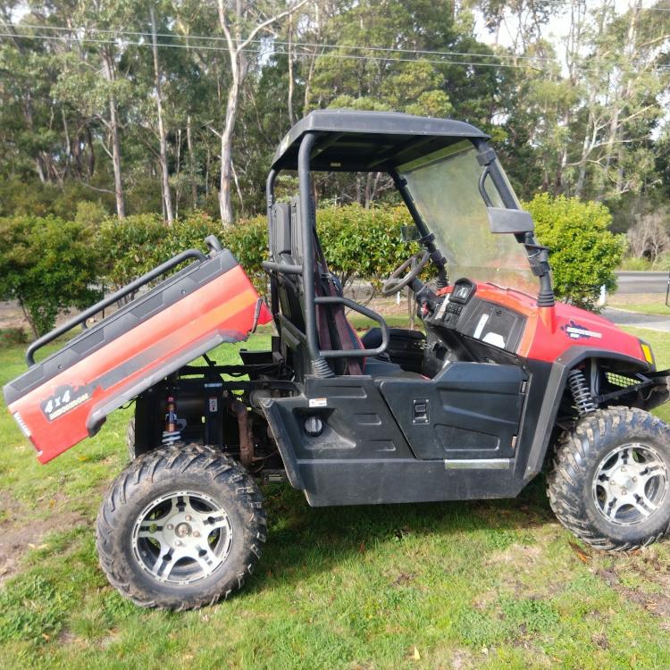 Lot 95 - Kioti Mechron 500 4x4 Side by Side | AuctionsPlus