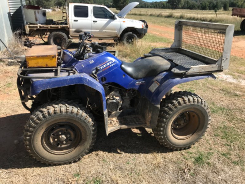 Lot 16 - Yamaha 4x4 quad 350cc | AuctionsPlus