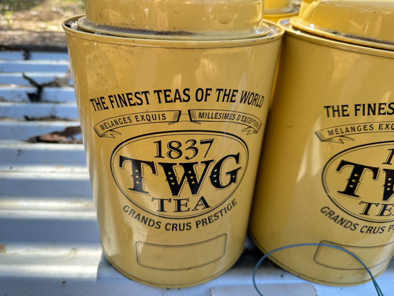 Lot 100 - Set of Six Tea Cannisters | AuctionsPlus