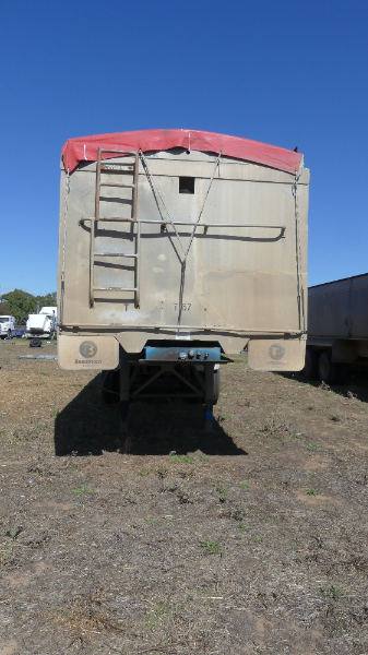 Lot 11 - Lusty 1996 Aluminium Chassis Tipper | AuctionsPlus