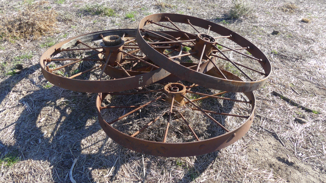 Lot 42 - Sulky wheels | AuctionsPlus