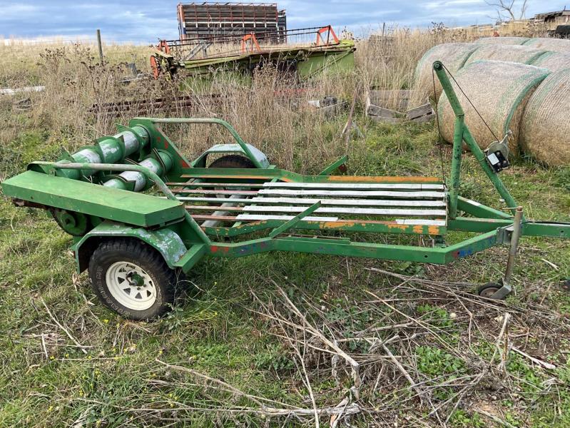Lot 127 - Square Bale Feed Trailer | AuctionsPlus