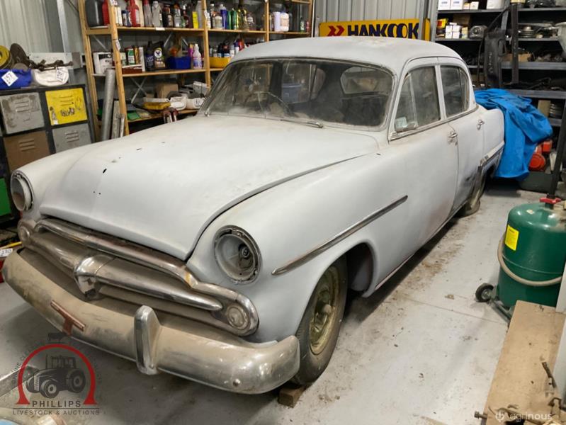 Lot 4 - 1954 Dodge 4 door sedan with flat head 6 motor | AuctionsPlus