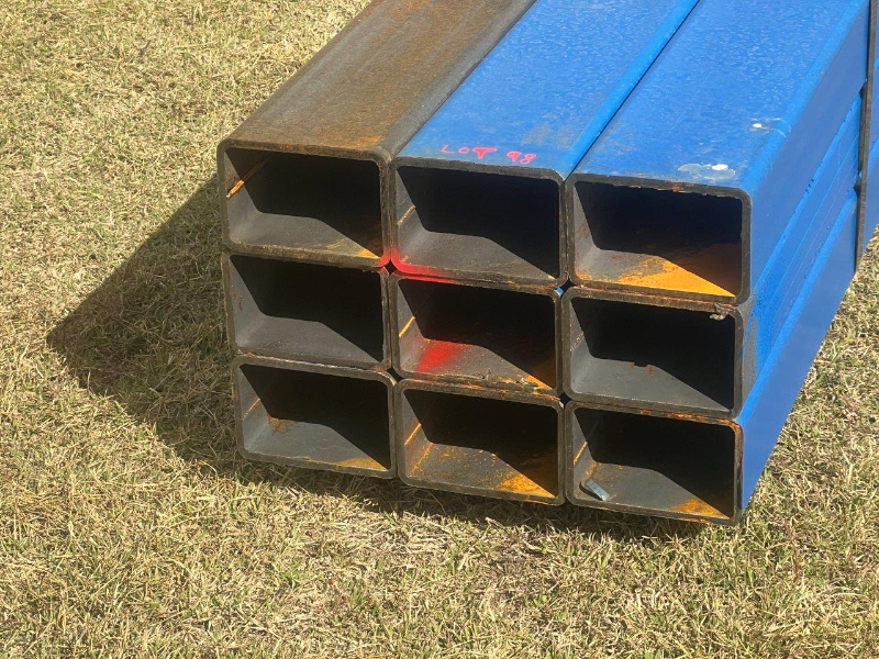 Lot 98 - 9 X LENGTHS OF 150 X 100 RHS | AuctionsPlus