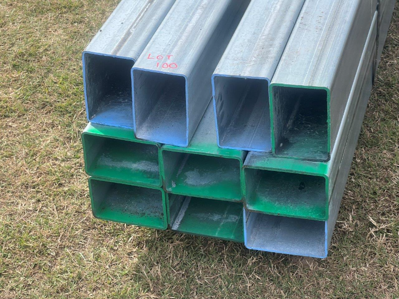 Lot 100 - 10 X LENGTHS OF 150 X 100 RHS | AuctionsPlus