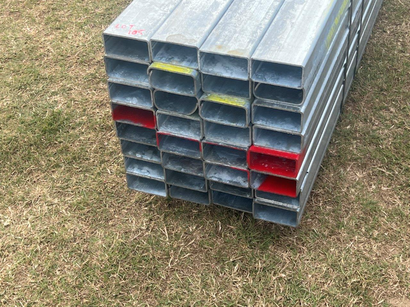 Lot 105 - 32 X LENGTHS OF 100 X 50 RHS | AuctionsPlus